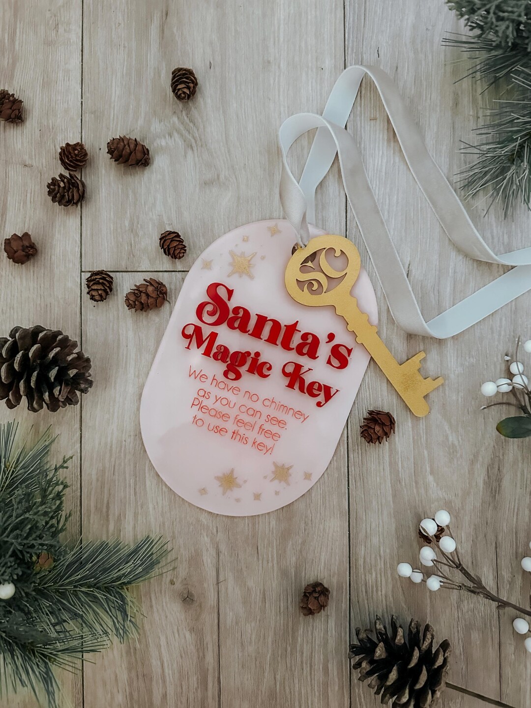 Santa's Magic Key SVG - Etsy