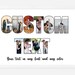 Custom Photo Collage, Name Photo Collage,custom Letter Collage ...