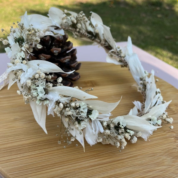 Natural Flower Crown - Etsy