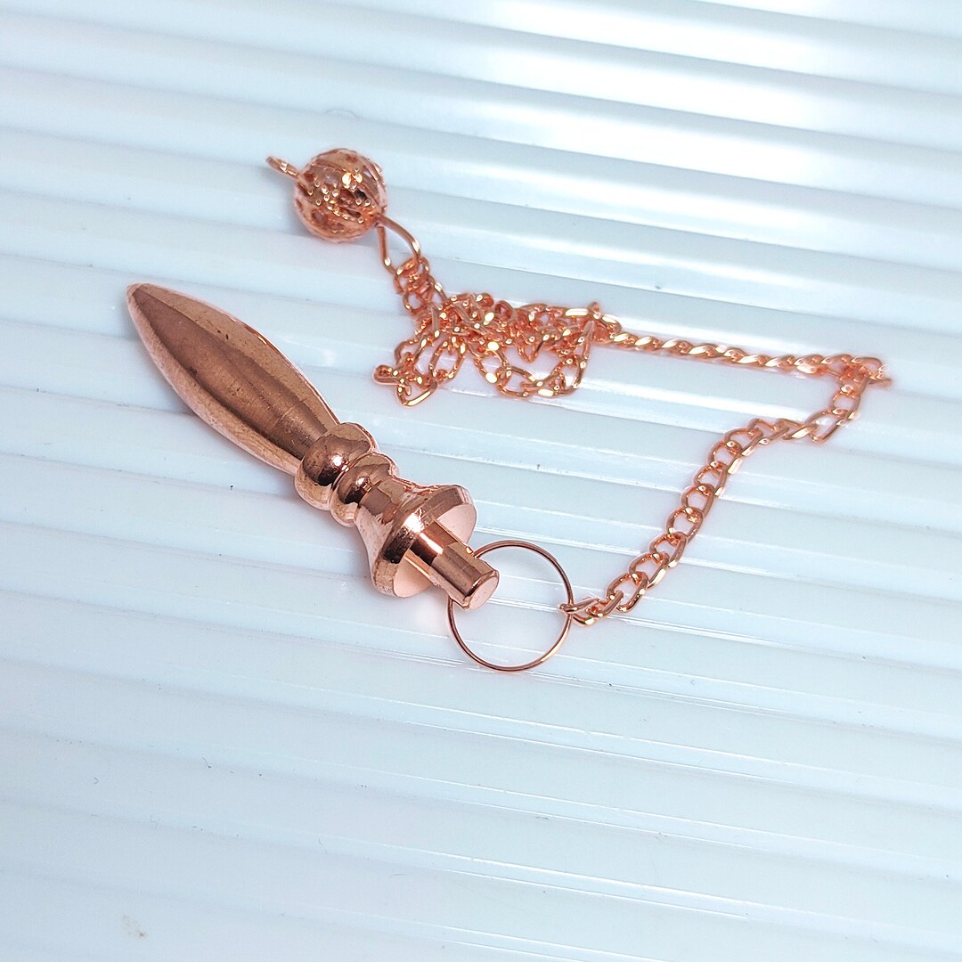 Copper Pendulum, Dowsing Pendulum, Rikki Pendulum, Pendulum for ...