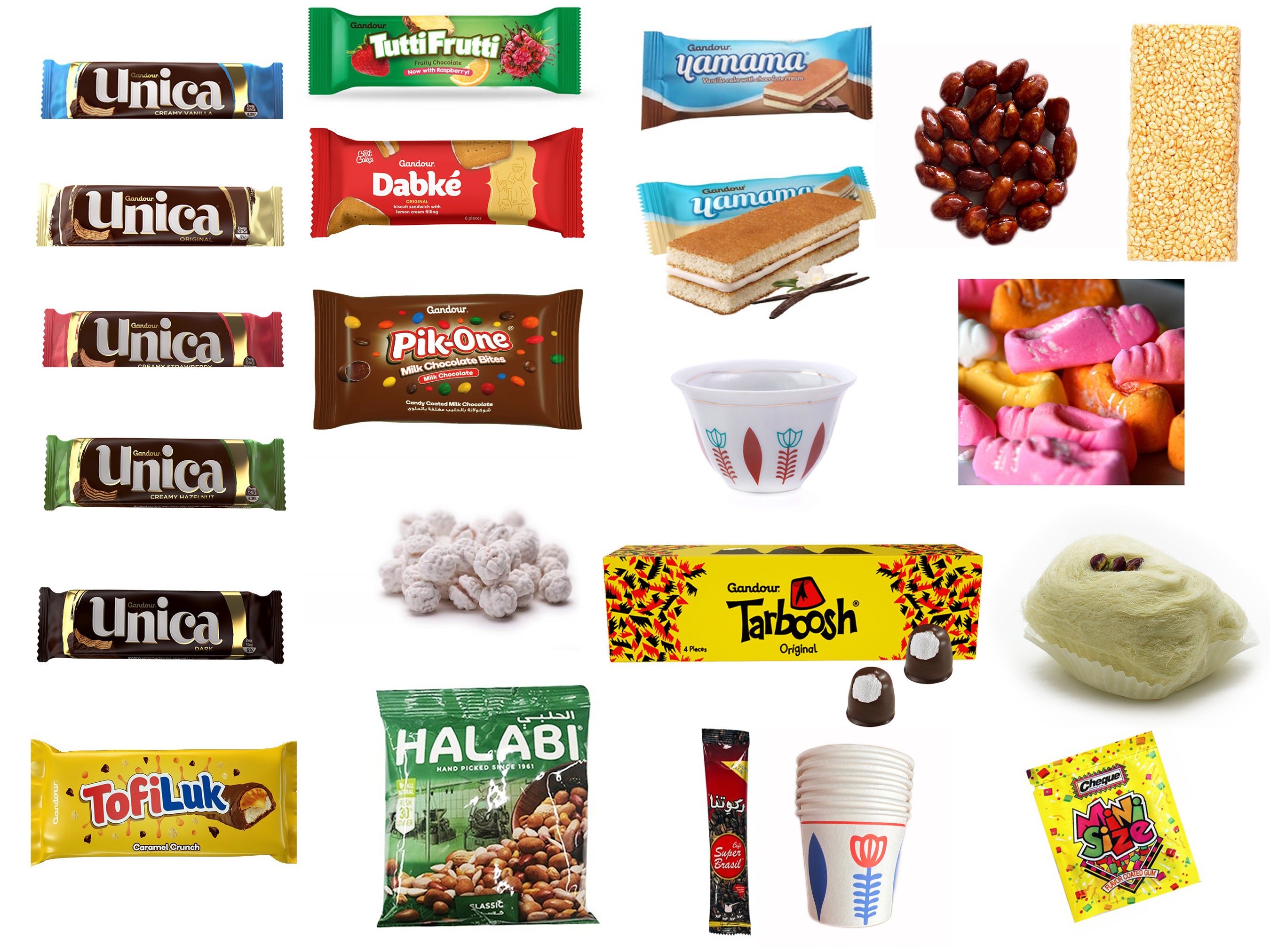 Lebanese Treat Box Lebanese Childhood Snacks Box Lebanese - Etsy