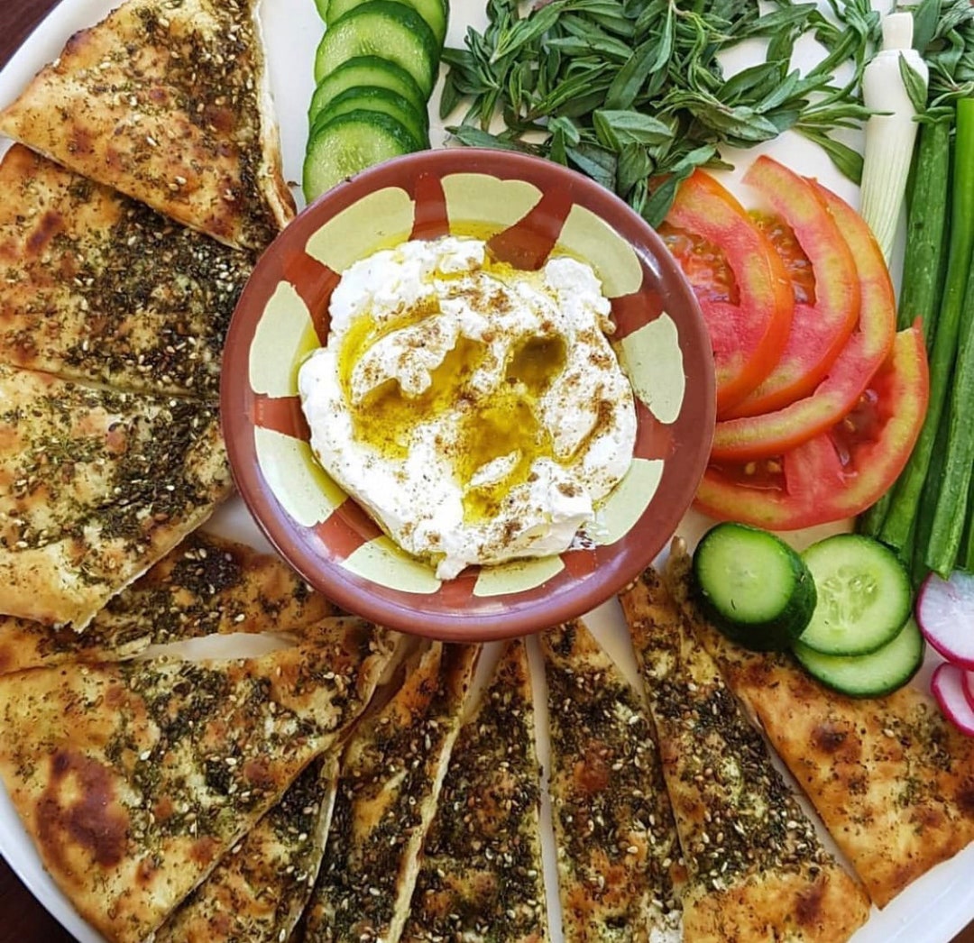 X10 Lebanese Mezze Plates Mediterranean Mezze Melamine Bowls Lebanese ...