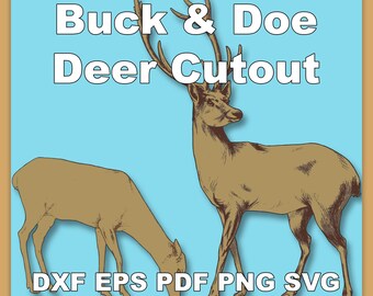 Buck Doe | Etsy