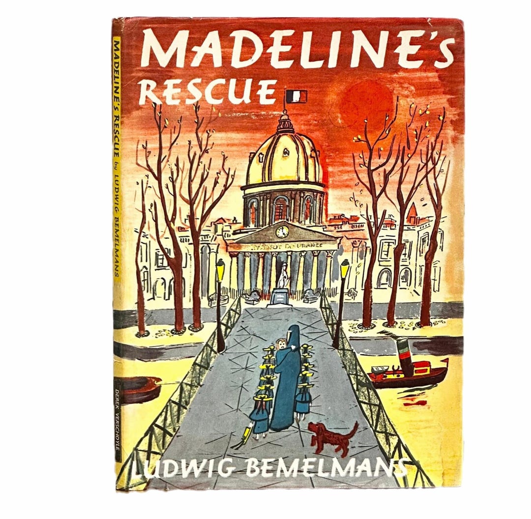 1st UK EDITION Madeline's Rescue by Ludwig Bemelmans Complete With ...