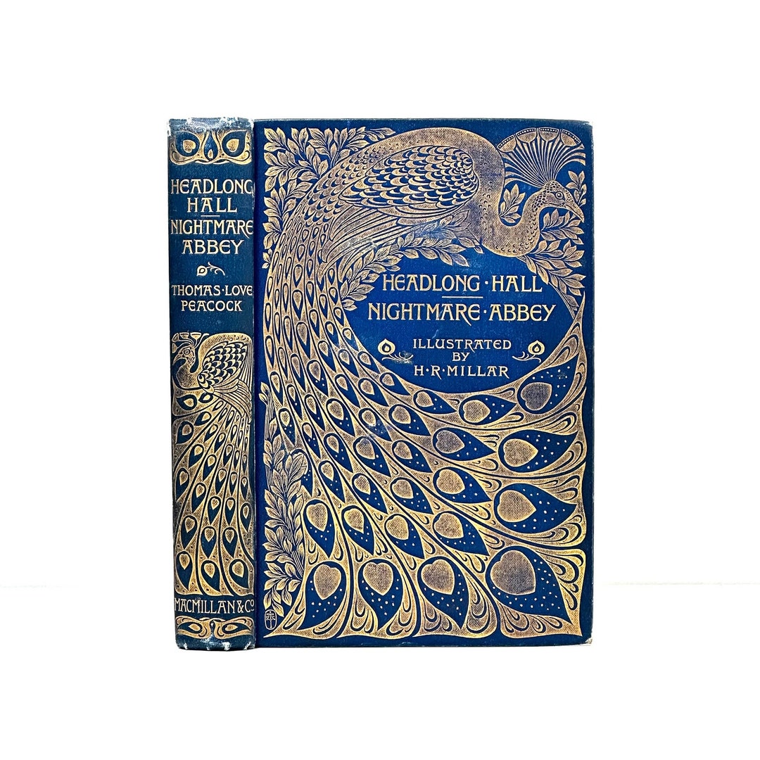 RARE FIND 1896 First Edition Headlong Hall and Nightmare Abbey by ...