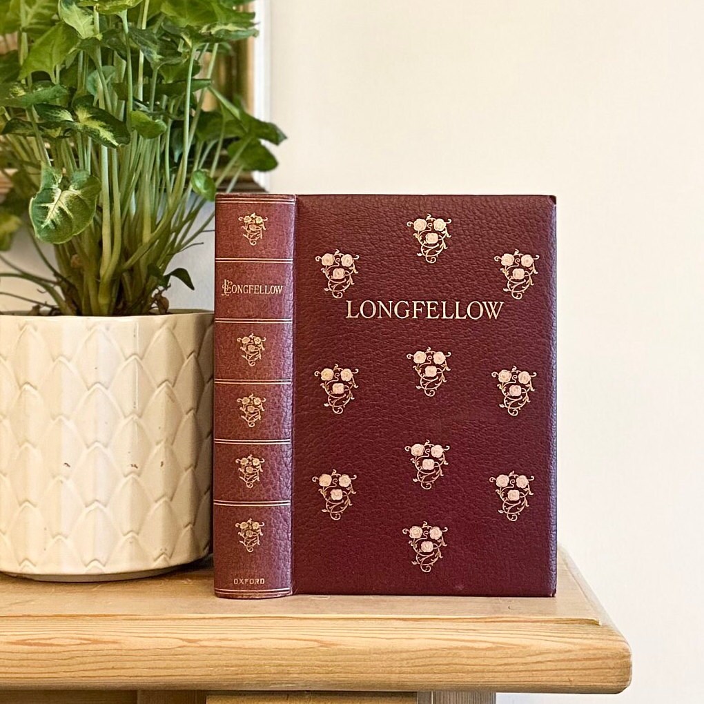 1912 the Poetical Works of Longfellow. Oxford Edition. - Etsy UK