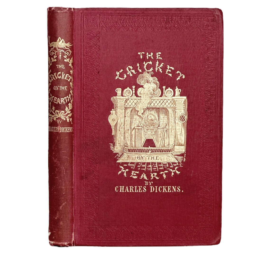 FIRST EDITION 1846 the Cricket on the Hearth: A Fairy Tale of Home by ...