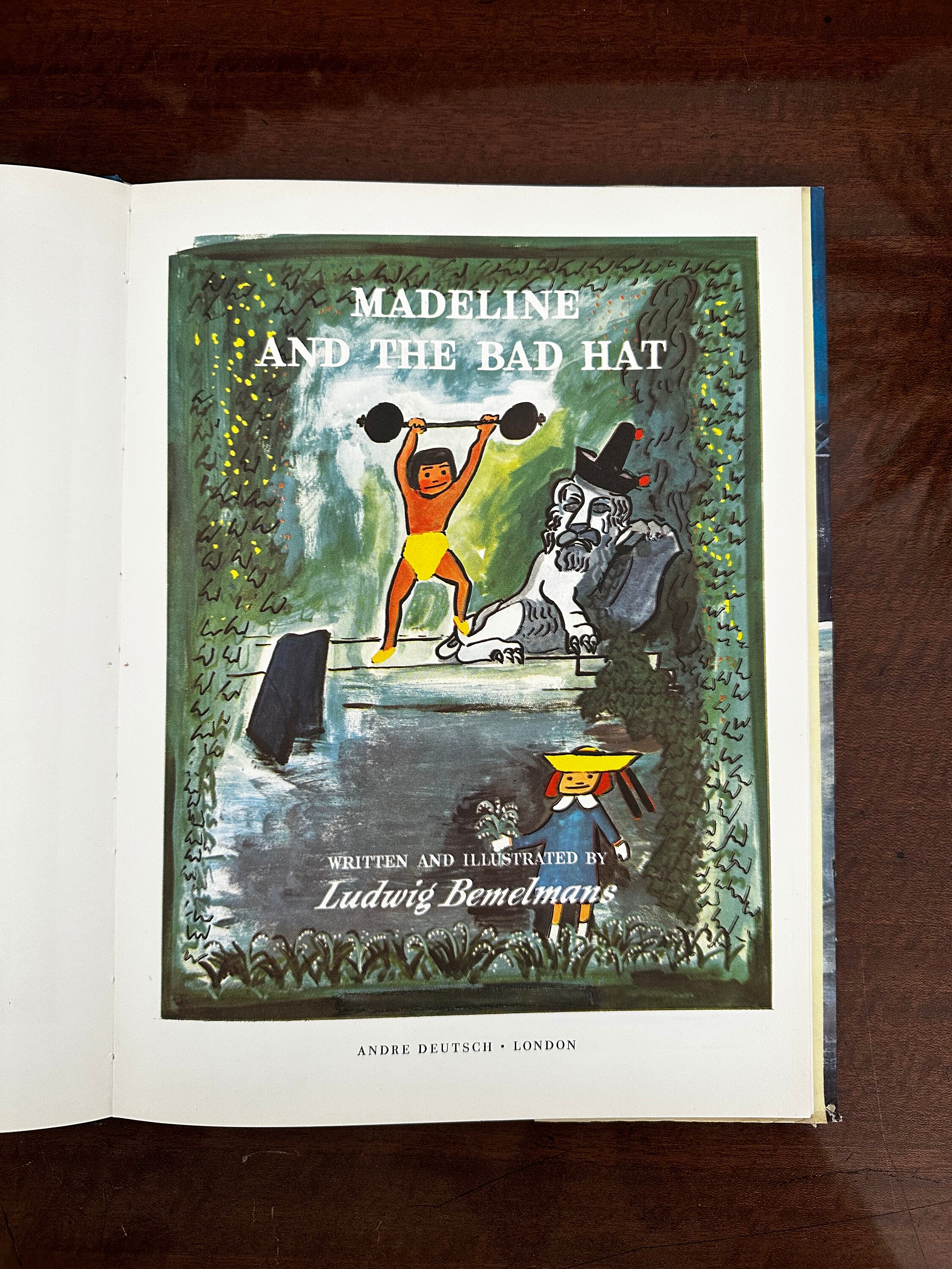 1958 Madeline and the Bad Hat by Ludwig Bemelmans. Published - Etsy