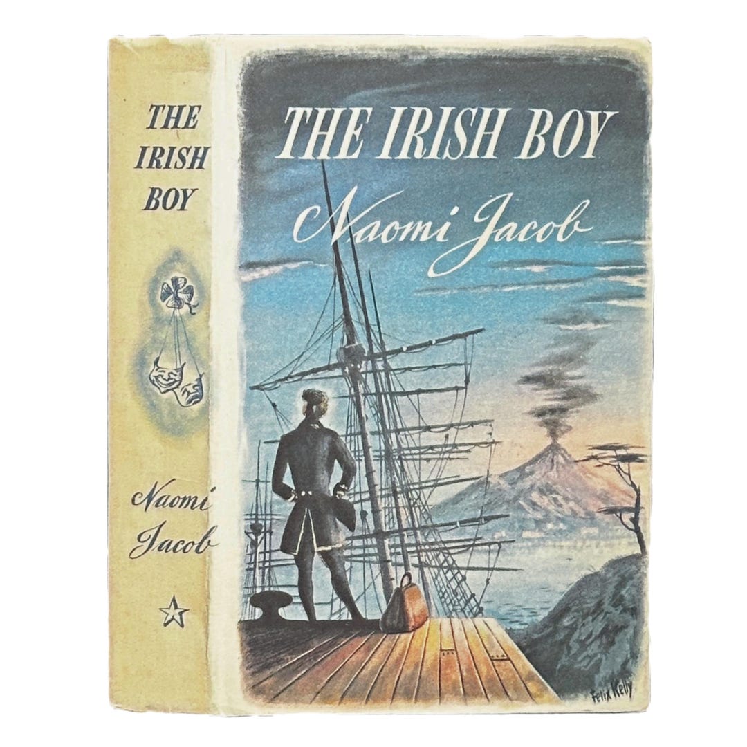 The Irish Boy: A Romantic Biography by Naomi Jacob. the Book Club. - Etsy