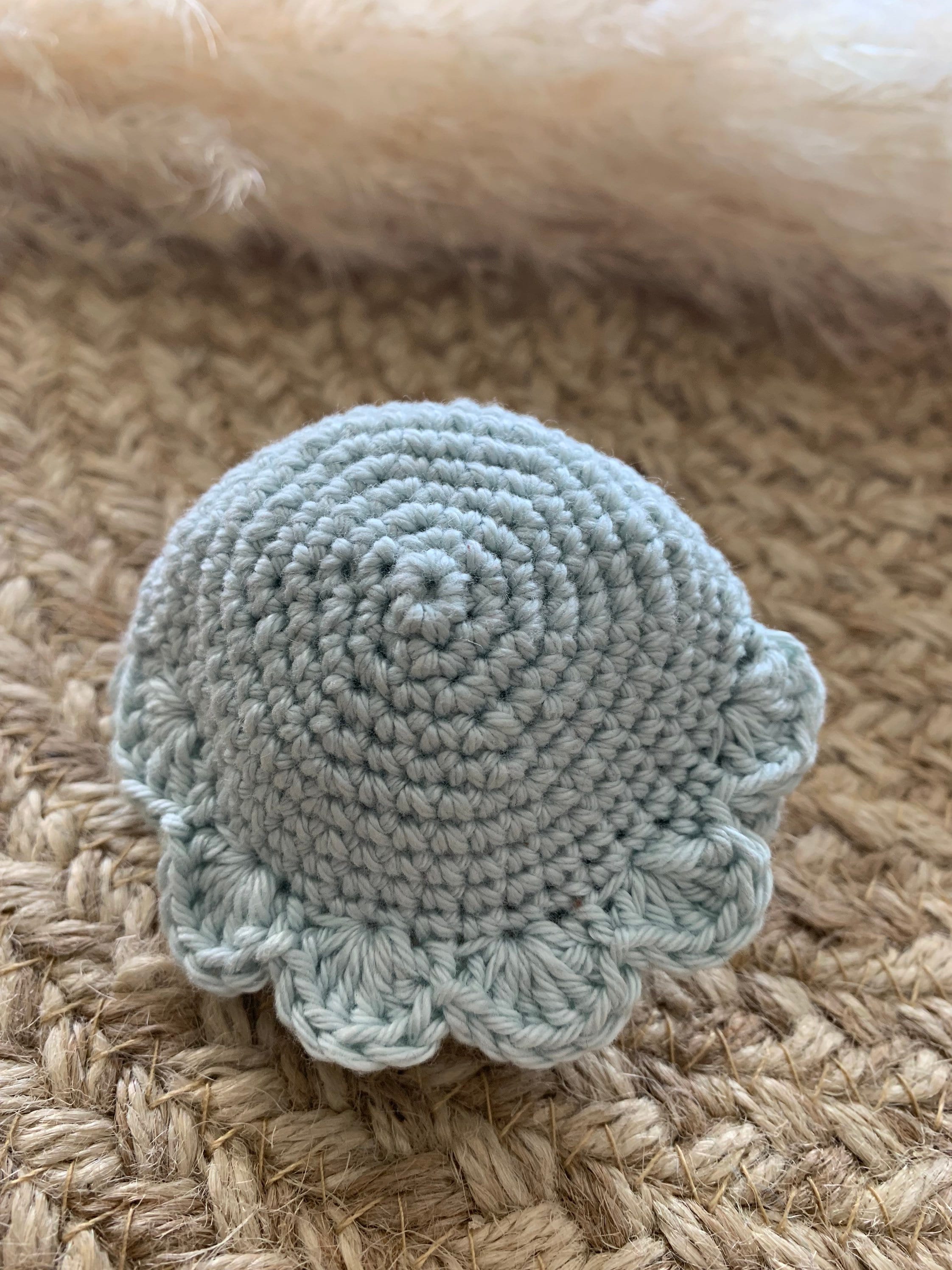 Tutorial / Crochet Scallop Shell Pattern-amigurimi - Etsy