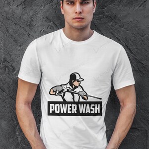 Logo Pressure Washing,power Wash,cleaning,wash,power,illustration ...