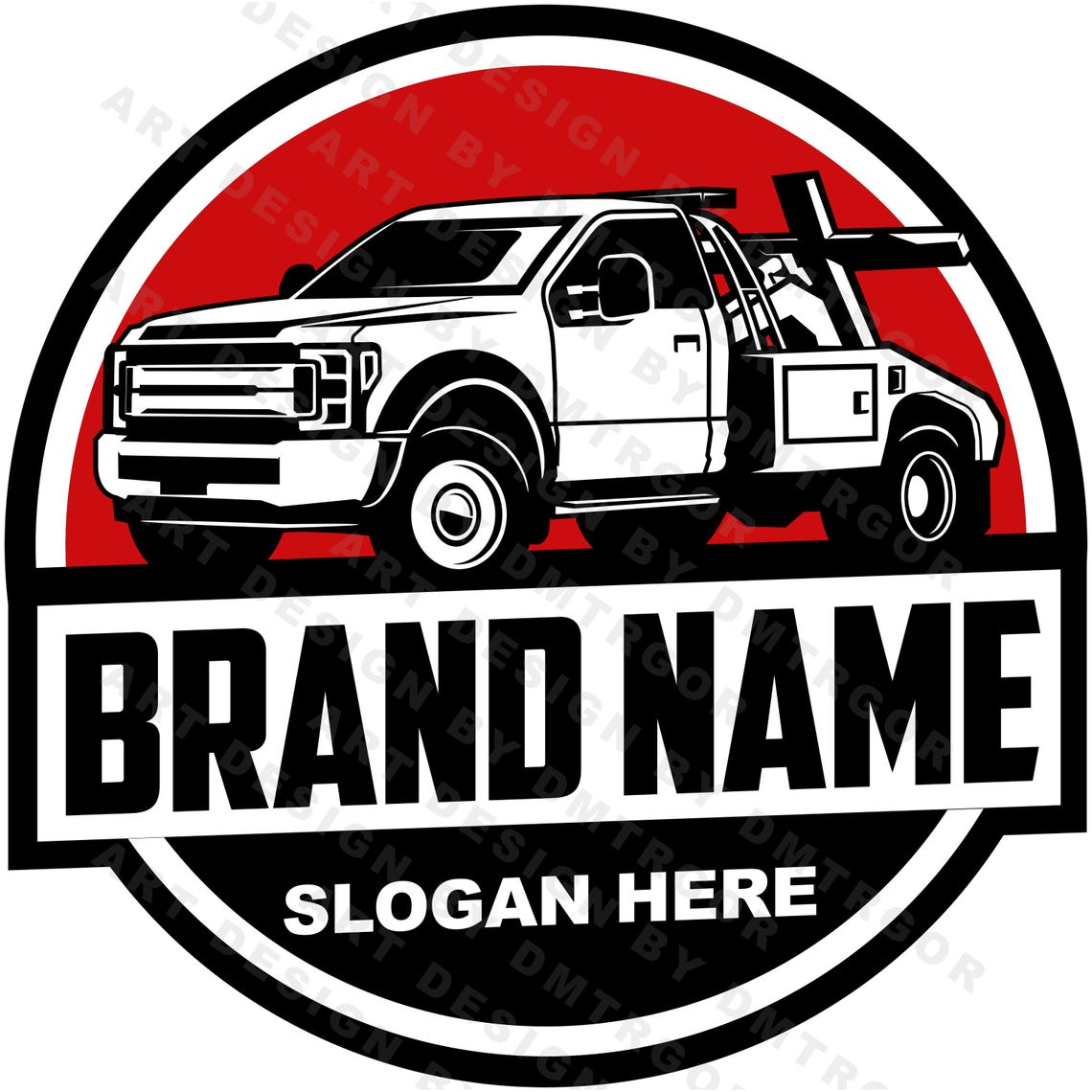 Towing Truck, Logo, Towing, Design, Template, Poster, Chain , Tow Truck ...