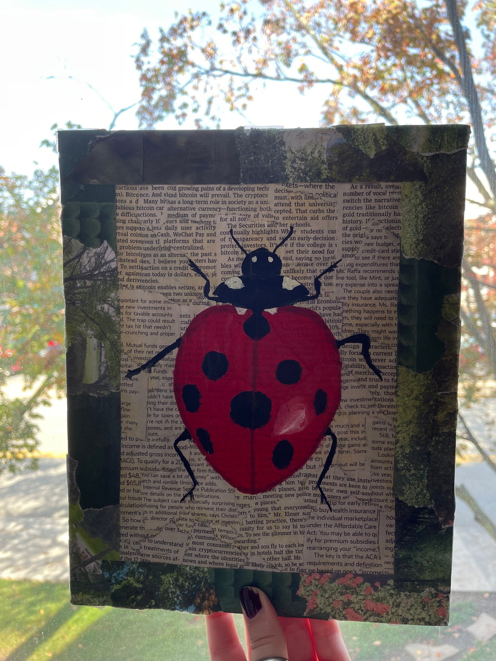 Ladybug Collage - Etsy