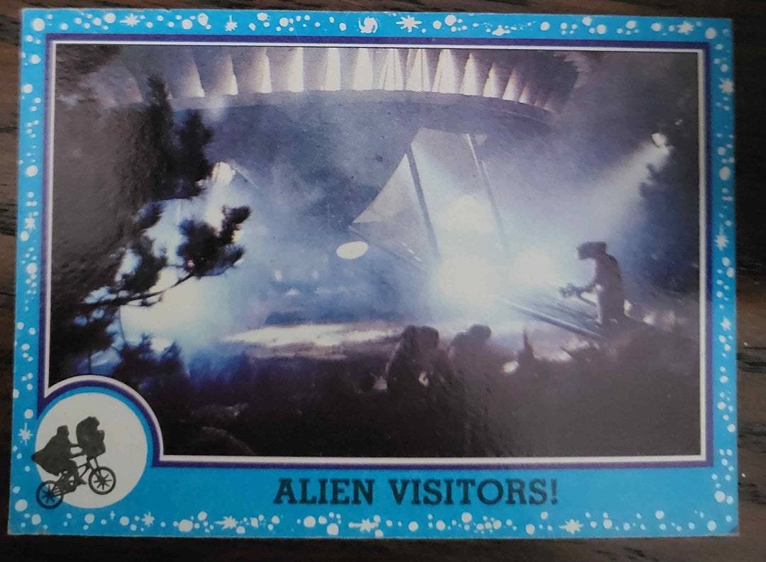 Vintage ET the Extra Terrestrial Trading Cards. Set of 64 Cards, 1982 ...