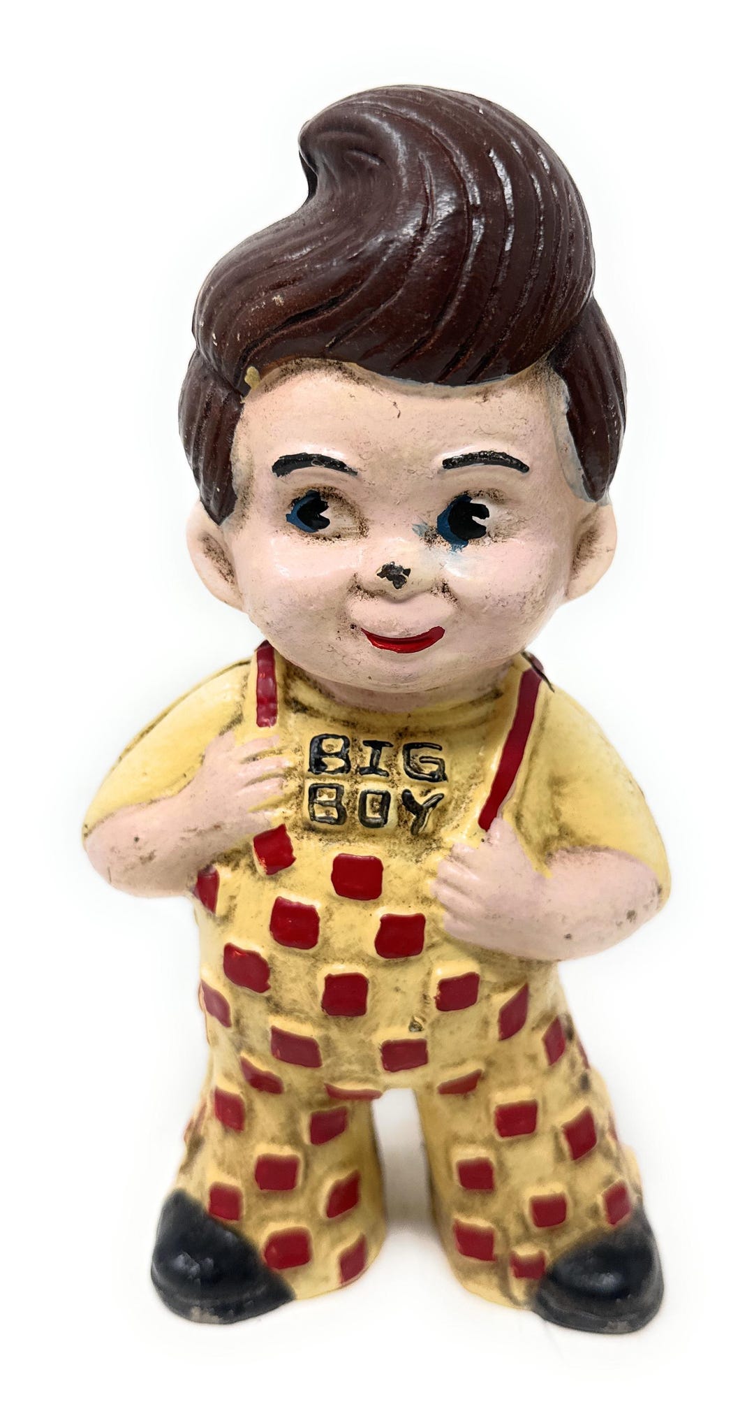 Cast Iron Bog Boy Bank - Painted Antique Finish - Etsy