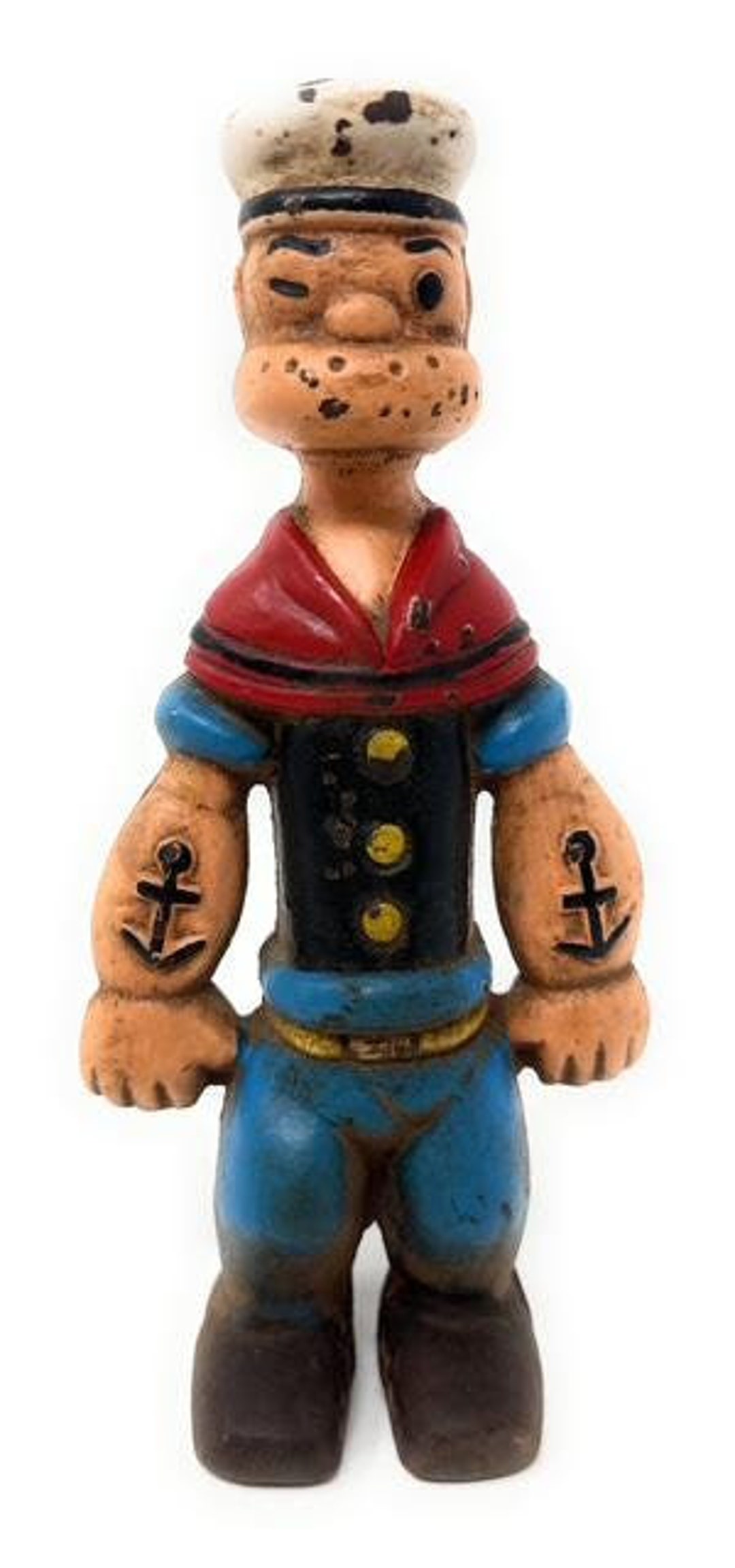 Cast Iron Popeye the Sailor Bank - Etsy