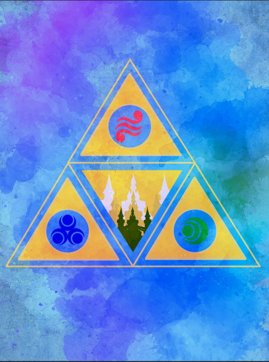 Zelda Art Triforce