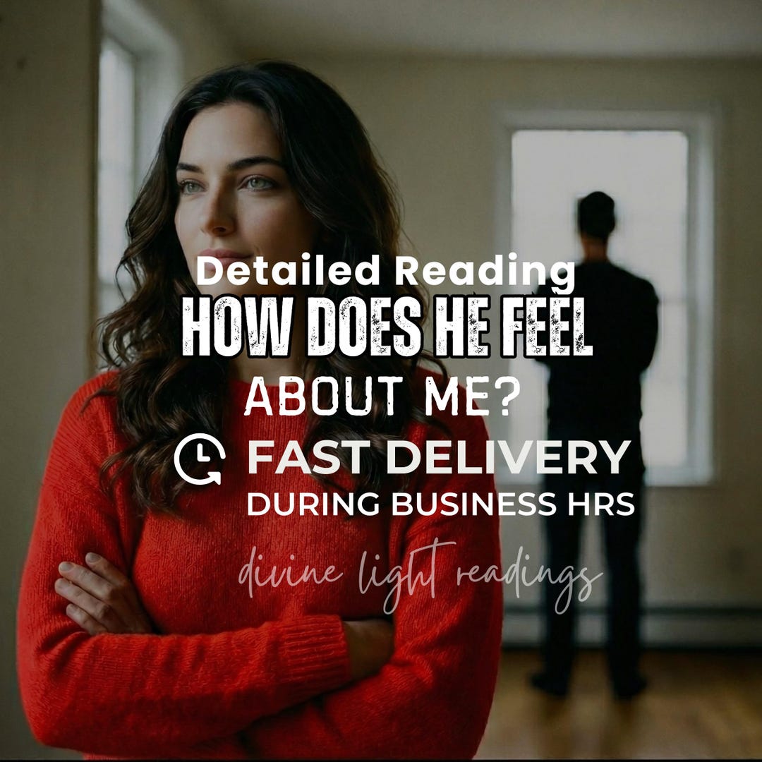How Does He Feel About Me? Detailed Psychic Love Reading & Insight - Etsy