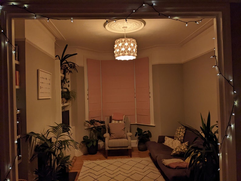 Stellar Cosmos Pendant Shade - Etsy