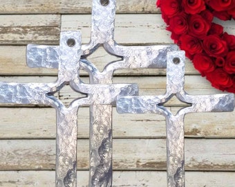 Hand Forged Split Cross - Etsy
