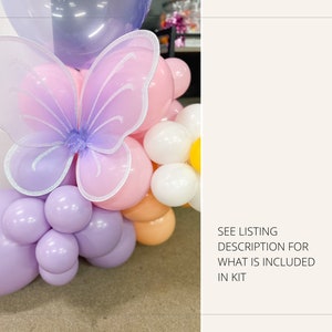 Fairy First Birthday Balloons, Woodland Fairy Balloon Arch, Butterfly ...