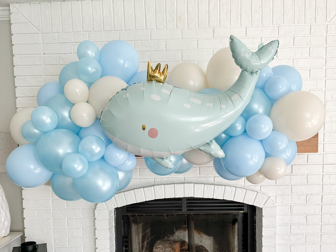 Whale Balloon Arch, Ocean Balloon Garland, Under the Sea Party ...