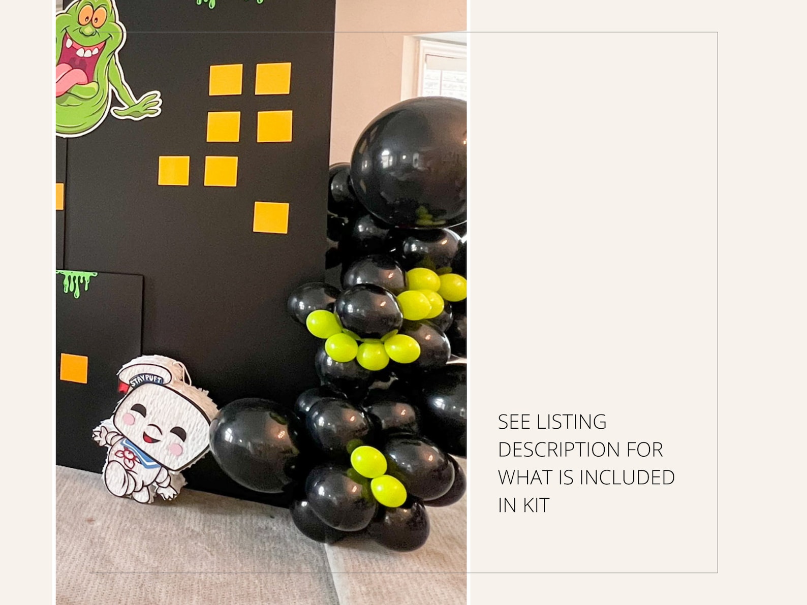 Ghostbusters Balloon Arch Kit, Party Decorations Backdrop, Balloon ...