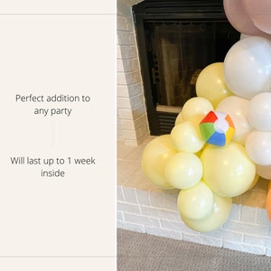 Balloon Arch Kit, Splish Splash Baby Bash Baby Shower Decorations ...