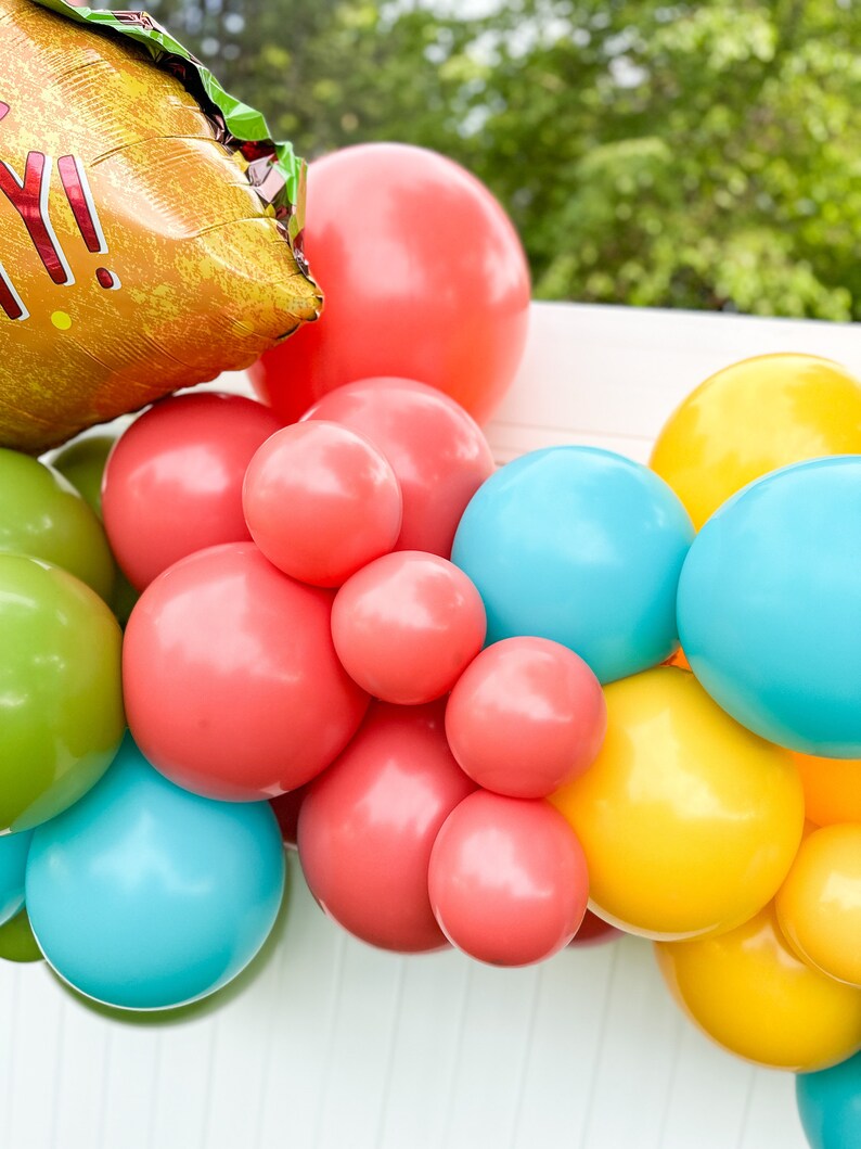 Dragons Love Tacos Birthday Party Decorations, Fiesta Balloons, Taco ...