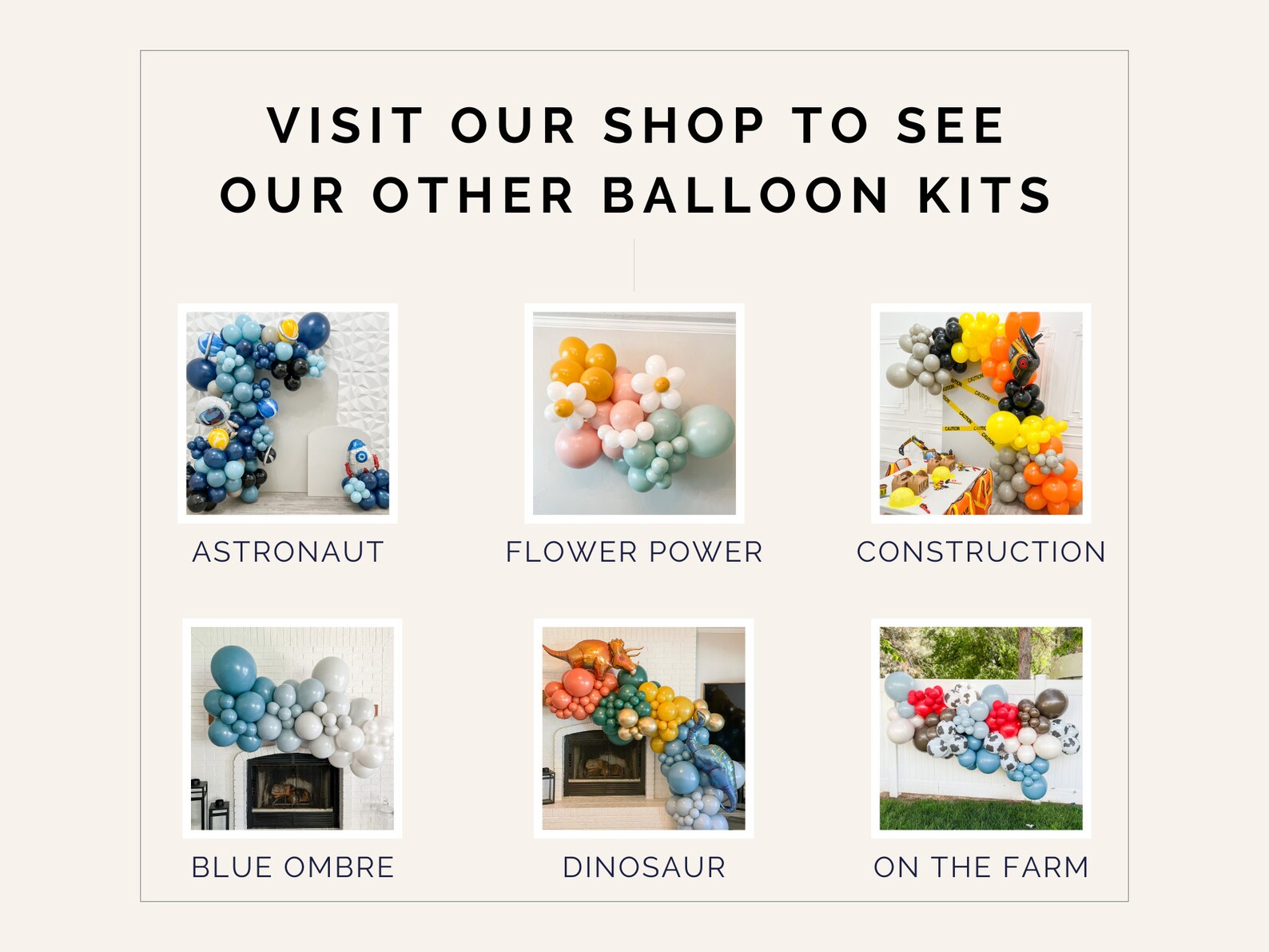 DIY Balloon Garland Kit Tuftex Balloons Matte Balloons - Etsy