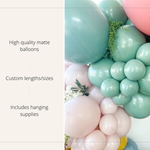 Wildflower Birthday Balloon Arch, in Full Bloom Party Decor, Boho ...