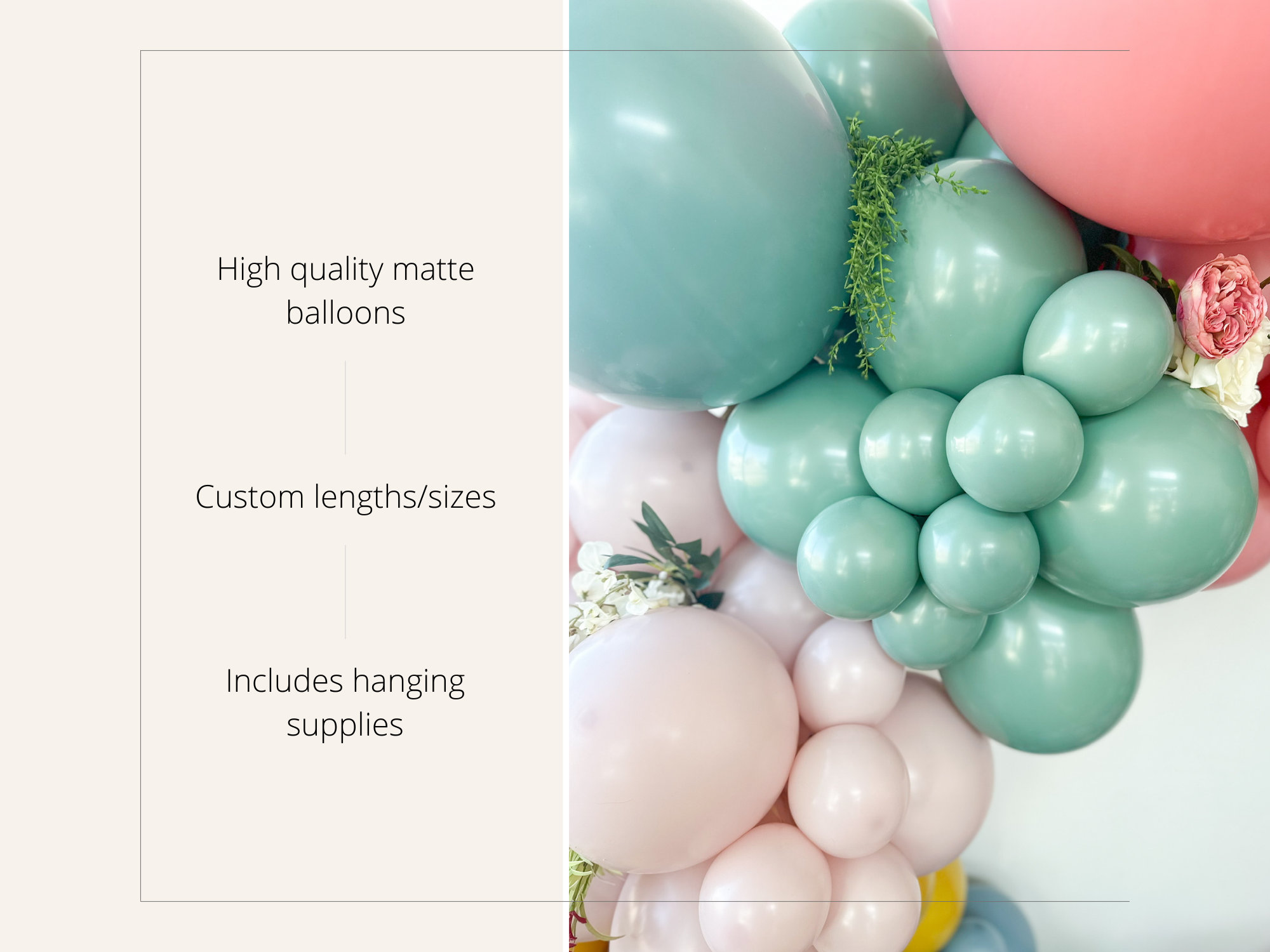 Wildflower Birthday Balloon Arch, in Full Bloom Party Decor, Boho ...