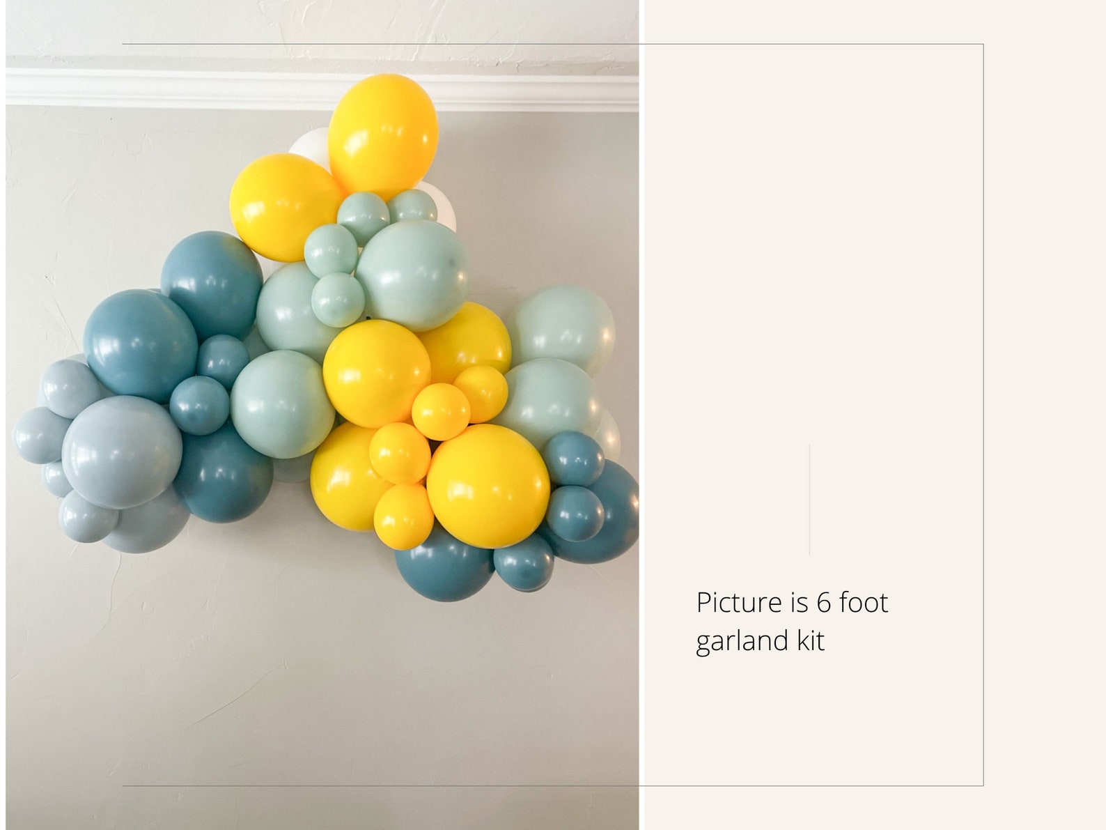 Construction Birthday Balloon Banner, Pastel Construction Balloon Arch ...