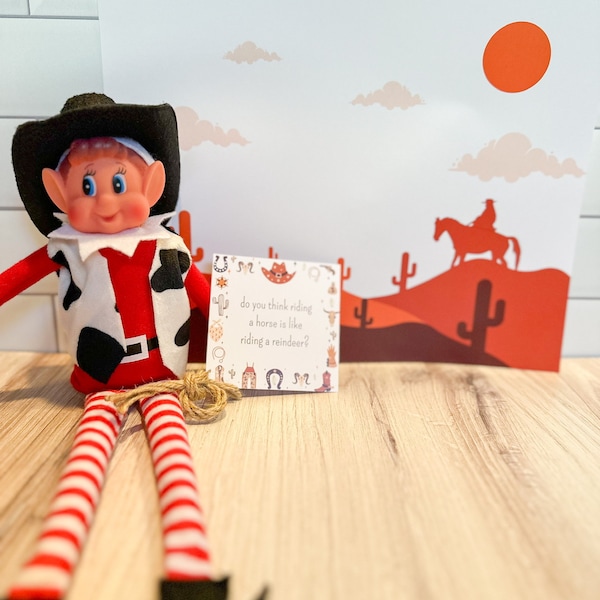 Cowboy Elf - Etsy
