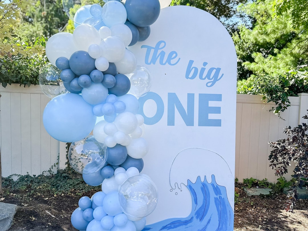 Wave Balloon Arch, Under the Sea Balloon Garland, Ocean Balloons ...