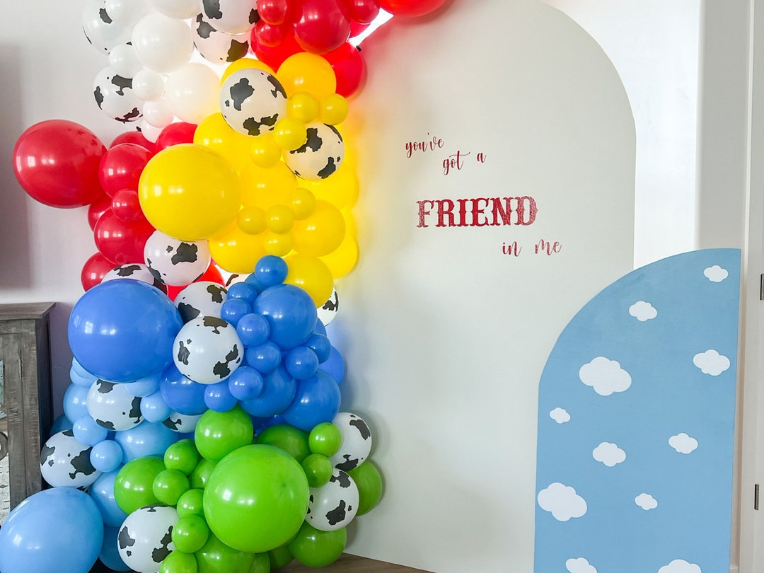 Toy Story Balloon Garland, Jessie Toy Story Balloons, Birthday Party ...