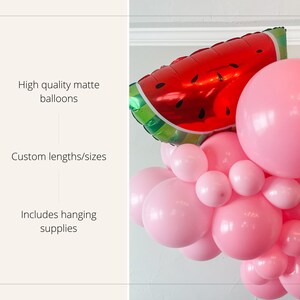 One in a Melon Birthday Party, Sweet One Balloon Arch, Sweet to Be One ...