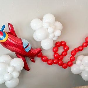 Airplane Theme Birthday Party Decor, Time Flies Decorations, Airplane ...