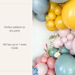 Wildflower Birthday Balloon Arch, in Full Bloom Party Decor, Boho ...