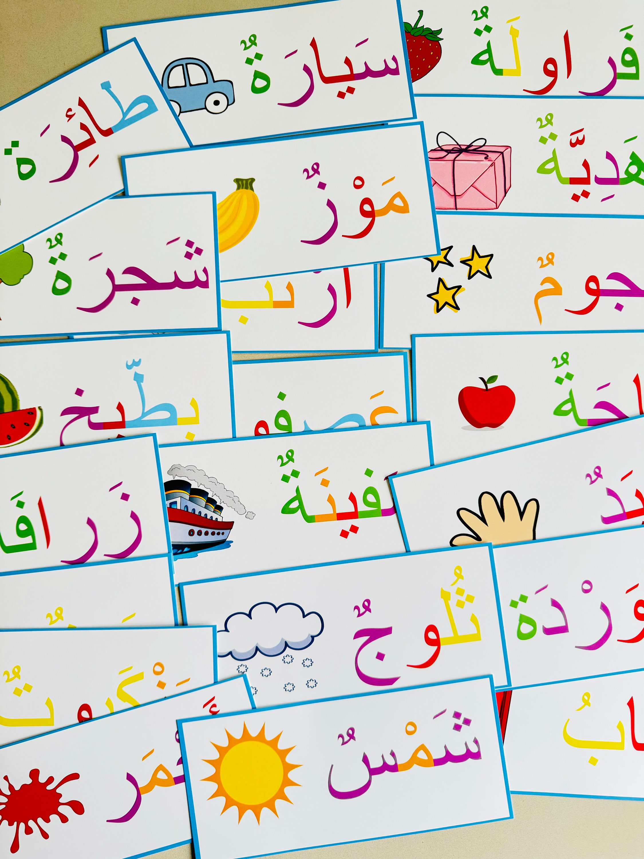 Arabic Learning Pack Arabic Alphabet Magnetic Letters - Etsy Australia