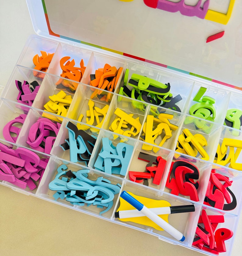 Arabic Learning Pack Arabic Alphabet Magnetic Letters - Etsy Australia