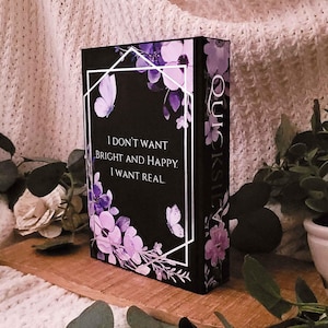 Quicksilver by Callie Hart Floral Rebind | Custom Books | Rebound Books ...