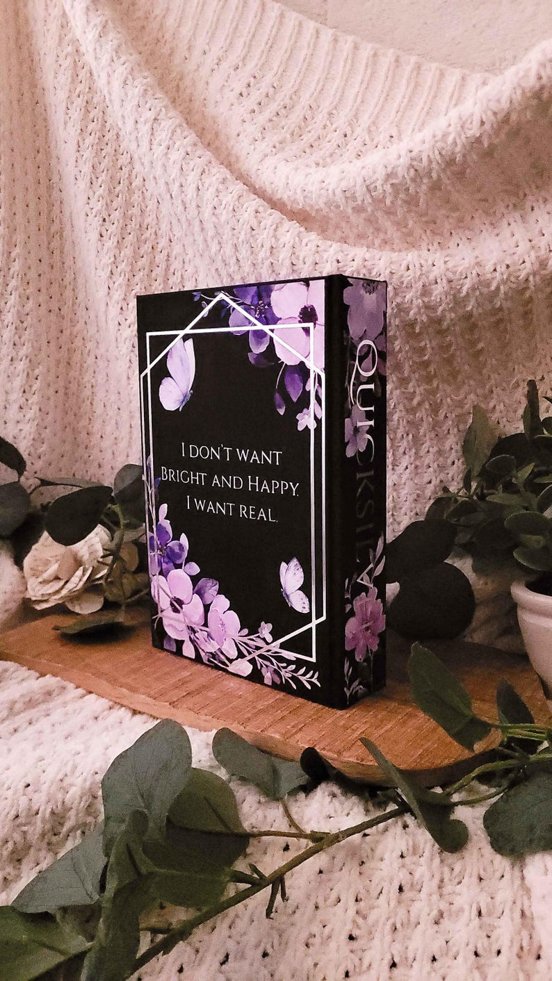 Quicksilver by Callie Hart Floral Rebind | Custom Books | Rebound Books ...