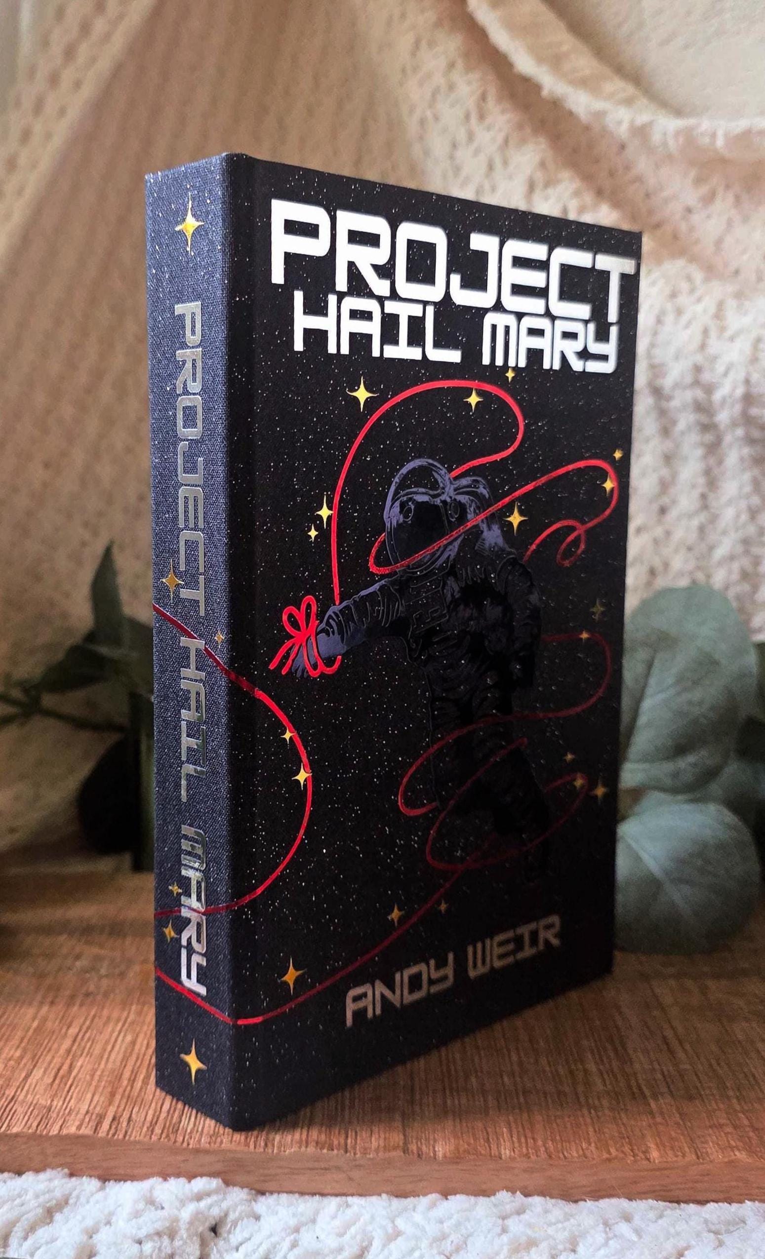 Project Hail Mary by Andy Weir Custom Rebind - Etsy