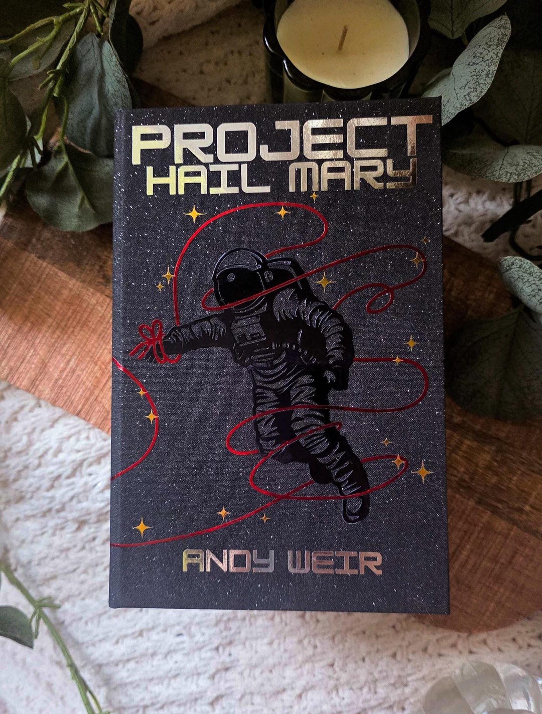 Project Hail Mary by Andy Weir Custom Rebind - Etsy
