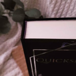 Quicksilver by Callie Hart Floral Rebind | Custom Books | Rebound Books ...