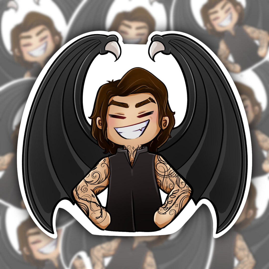 ACOTAR Inspired Cassian Sticker Bookish Sticker Cute Vinyl Sticker ...