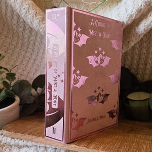 Pink ACOTAR Rebound Books | Custom ACOTAR Special Edition | A Court of ...