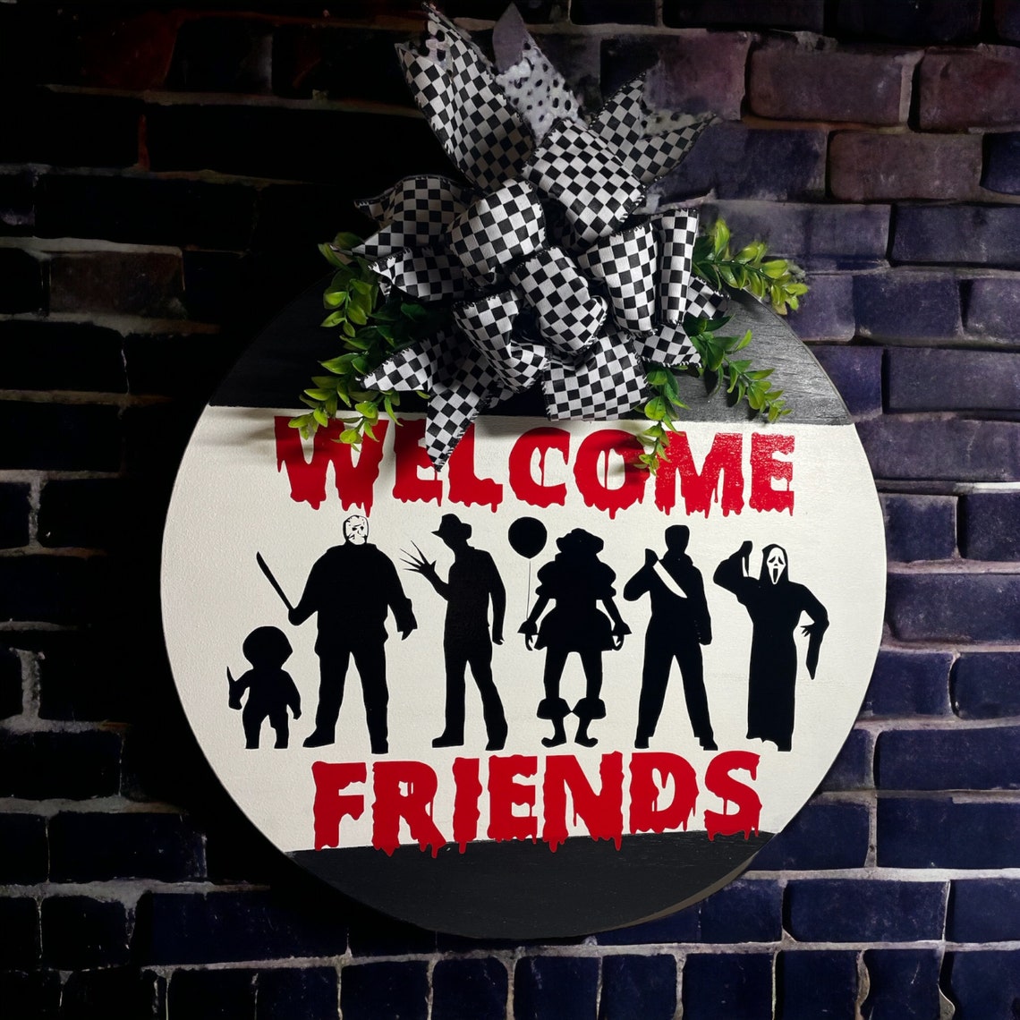 Horror Door Hanger - Etsy