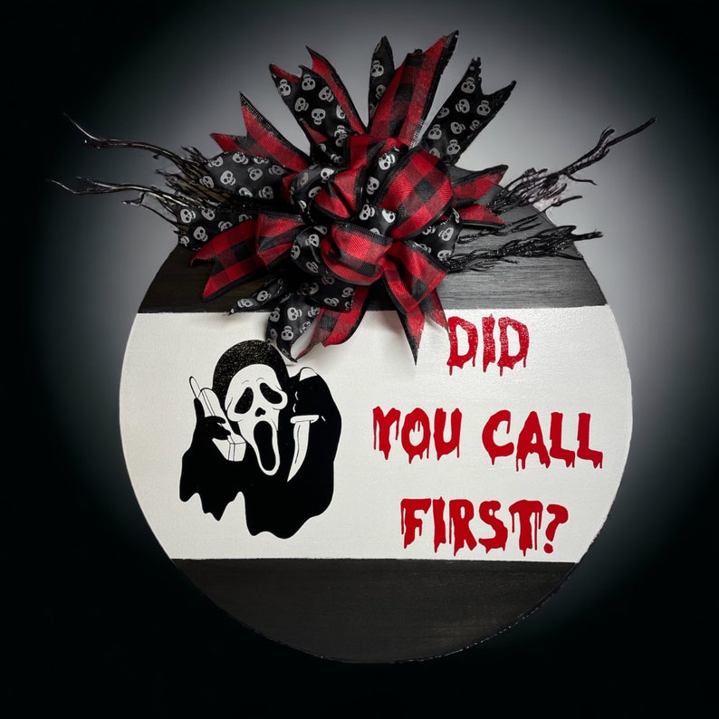 Scream Door Hanger - Etsy